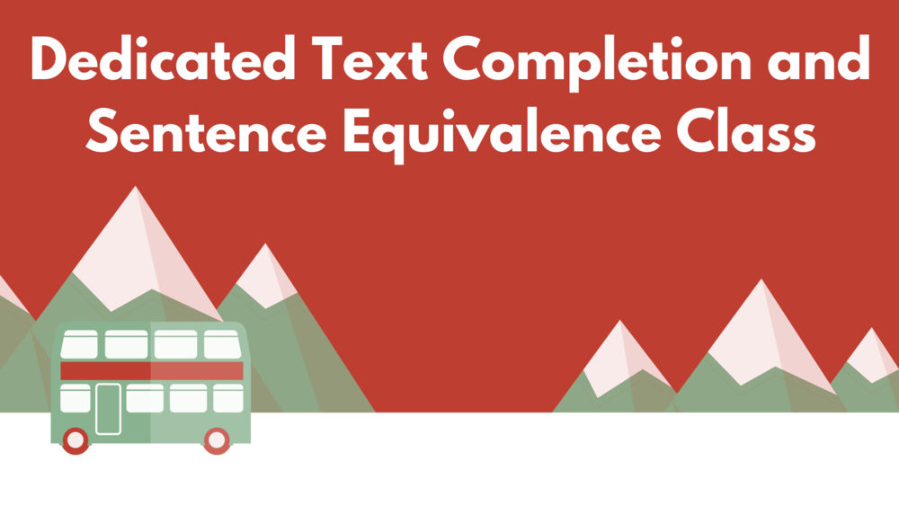 Dedicated Text Completion (TC) and Sentence Equivalence (SE) Season 1 ...